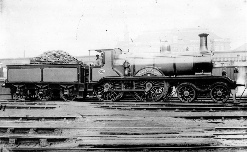 LB&SCR: B2 (4-4-0)